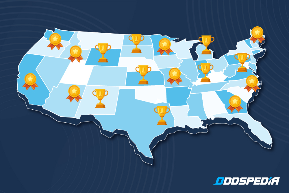 Map of Champions: Where are the most successful US athletes born?