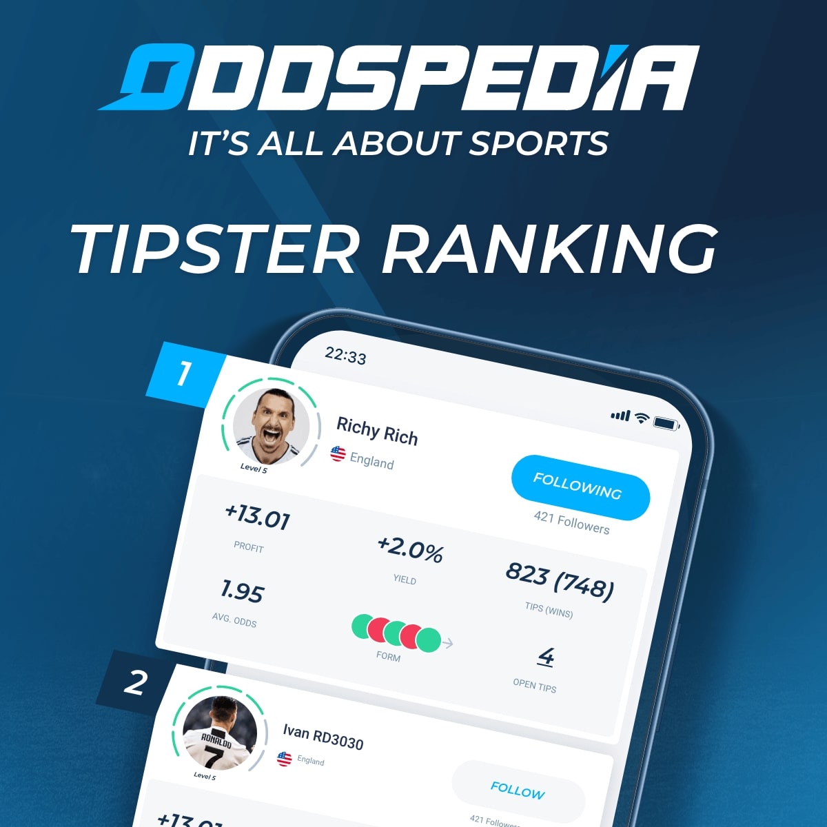 Top Tipster Ranking → Die besten Sportwetter weltweit